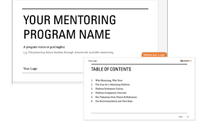 Mentoring Proposal Template